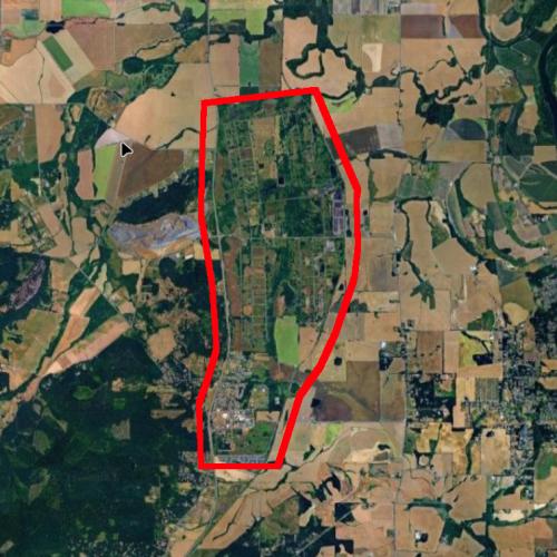 Camp Adair - Former in Adair Village, OR (Google Maps)