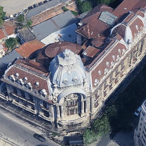 Bucharest Chamber of Commerce Palace in Bucharest, Romania (Google Maps)