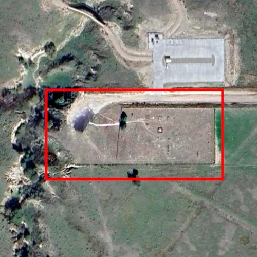 Chimney Rock Cemetery in Bayard, NE (Google Maps)