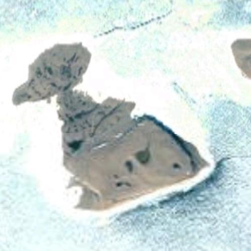 Nookap Island in Devon Island, Canada (Google Maps)