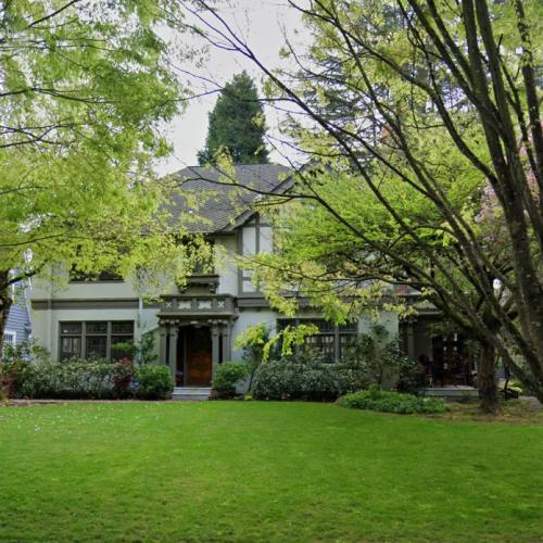 Louis J. Bader House and Garden in Portland, OR - Virtual Globetrotting