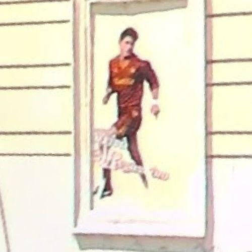 Francesco Totti mural in Rome, Italy (Google Maps) (#2)