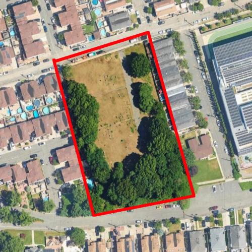 Sandy Ground Cemetery in New York, NY (Google Maps)