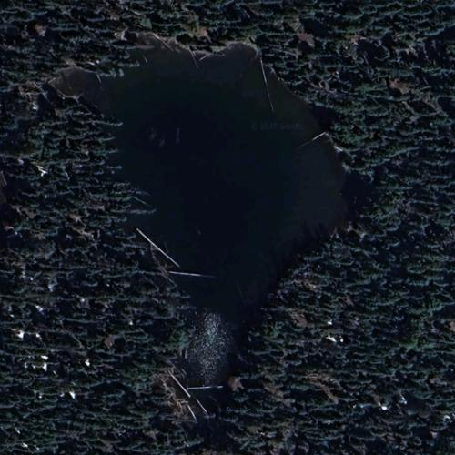 Boo Boo Lake in Gilchrist, OR (Google Maps)