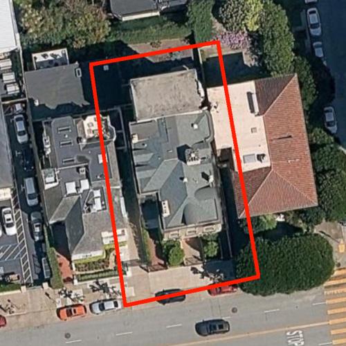 Basic Instinct Murder House in San Francisco, CA (Google Maps) (#2)