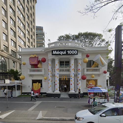 Méqui 1000 (McDonald’s) in São Paulo, Brazil (Google Maps)