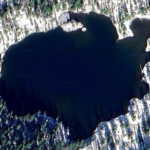 Lindick Lake in Gilchrist, OR (Google Maps)