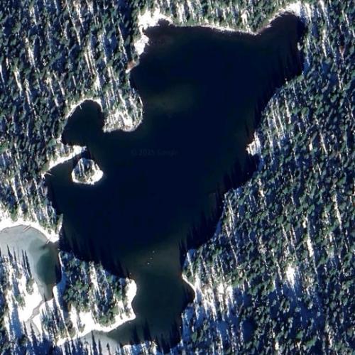 Brahma Lake in Gilchrist, OR (Google Maps)