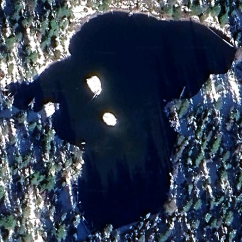 Simon Lake in Gilchrist, OR (Google Maps)