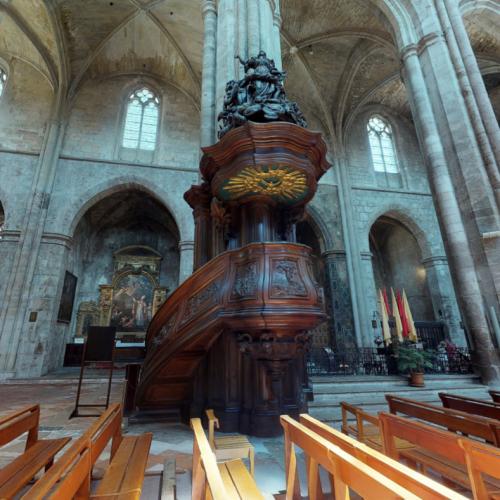 Basilica of St. Mary Magdalene in Saint-maximin-la-sainte-baume, France ...