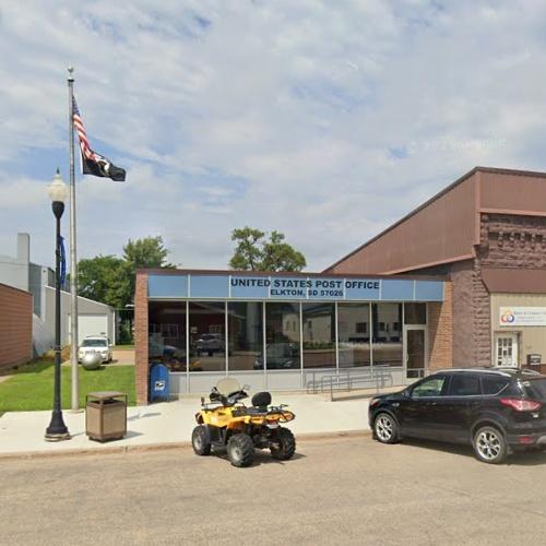 Elkton Post Office in Elkton, SD (Google Maps)