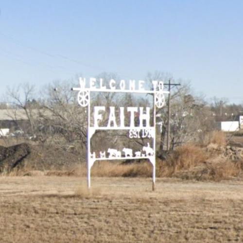 Welcome to Faith in Faith, SD (Google Maps)