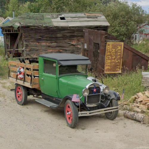 Ford Model AA in Silver Plume, CO - Virtual Globetrotting