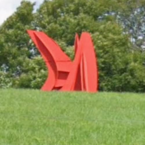 'Five Swords' by Alexander Calder in Roxbury, CT (Google Maps) (#3)