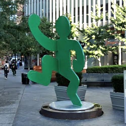 'Untitled (Self Portrait)' by Keith Haring in New York, NY - Virtual ...