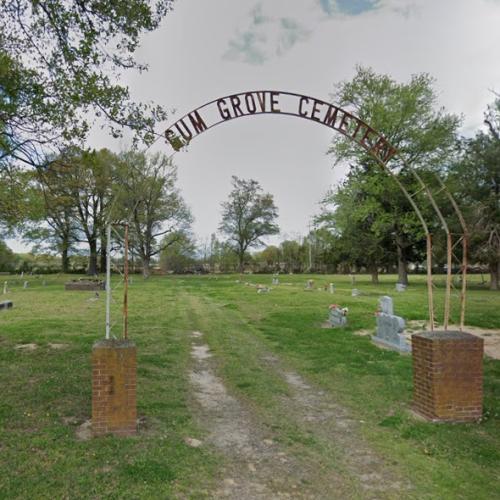 Gum Grove Cemetery in Newport, AR (Google Maps)
