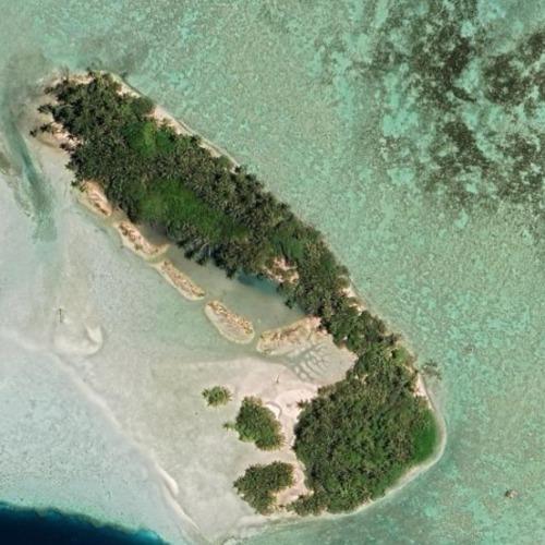 Quail Island in Palmyra Atoll, United States Minor Outlying Islands ...