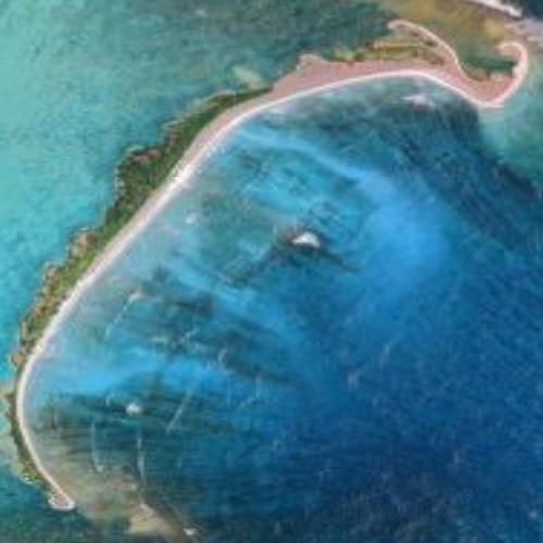 Barren Island in Palmyra Atoll, United States Minor Outlying Islands ...