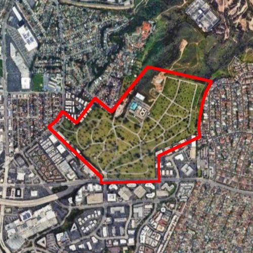 Holy Cross Cemetery - Culver City in Los Angeles, CA (Google Maps)