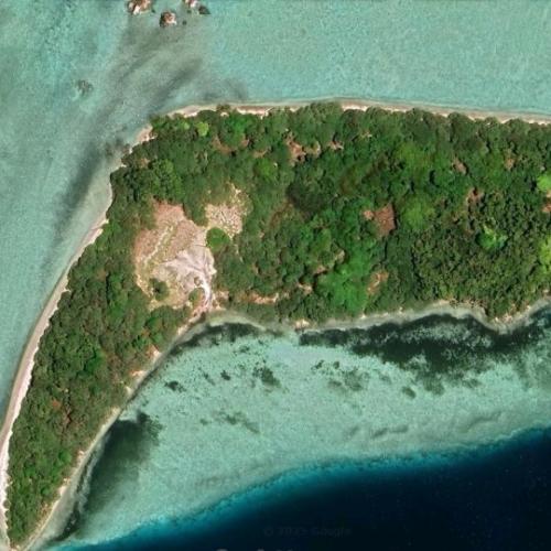 Strawn Island in Palmyra Atoll, United States Minor Outlying Islands ...