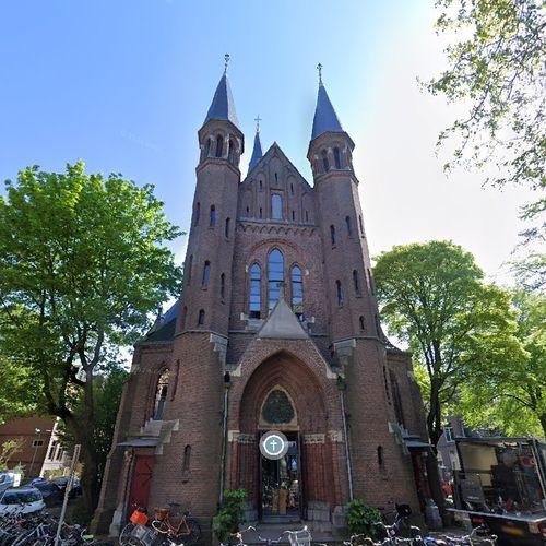 Church burnt down on New Year's Day in Amsterdam, Netherlands (Google Maps)