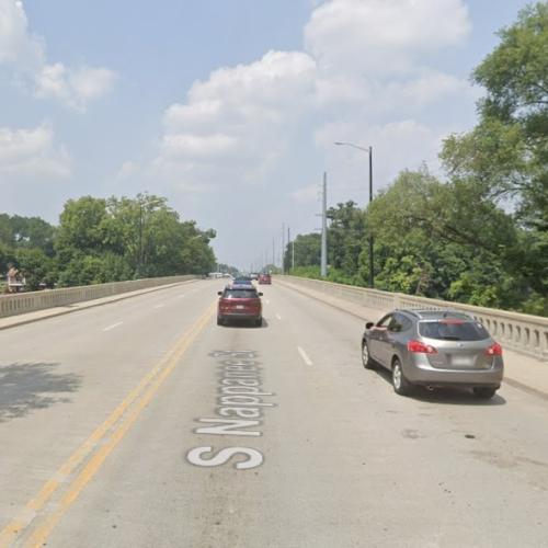 Nappanee Street Bridge in Elkhart, IN (Google Maps)