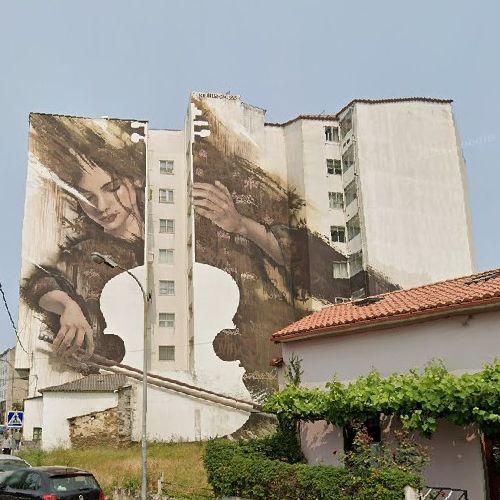The Cellist in Fene, Spain (Google Maps)