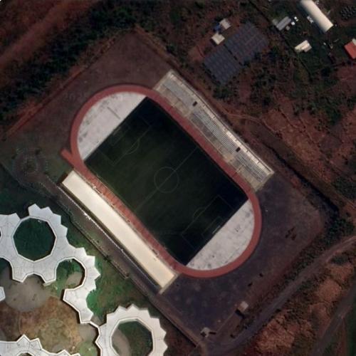 San Antonio de Palé Stadium in San Antonio de Palé, Equatorial Guinea ...