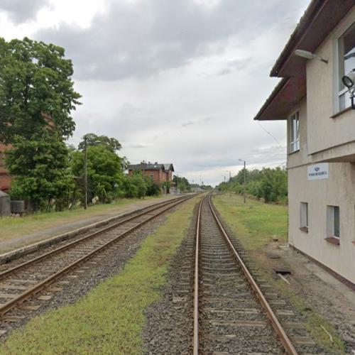 Małomice railway station in Malomice, Poland (Google Maps)