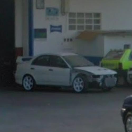 Mitsubishi Evo V in El Berron, Spain - Virtual Globetrotting