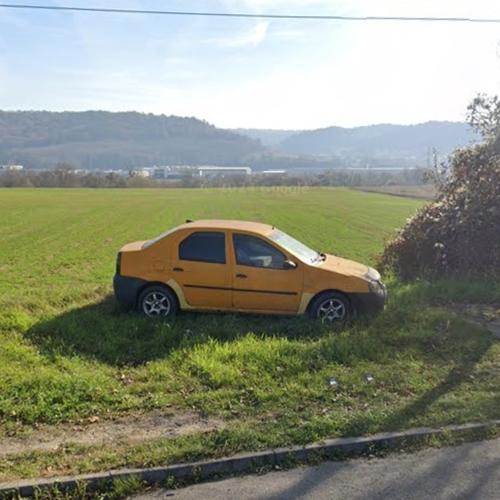 Nice parking! in Medias, Romania (#6) - Virtual Globetrotting