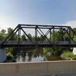 Evart Railroad Bridge in Evart, MI - Virtual Globetrotting