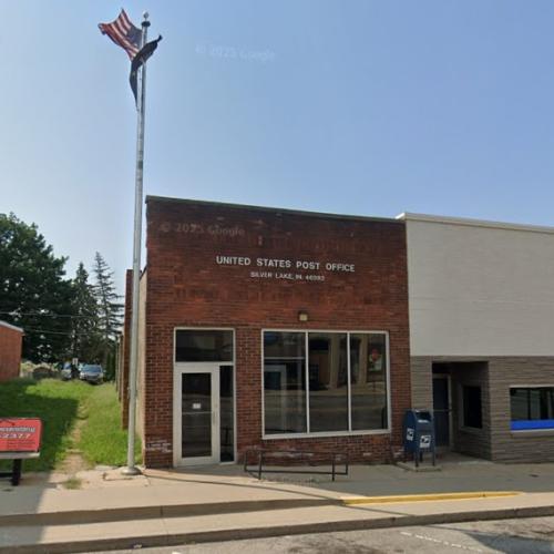 Silver Lake Post Office in Silver Lake, IN (Google Maps)