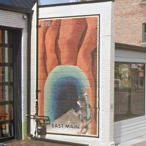 Anemel Restaurant Mural in Benton Harbor, MI (Google Maps)