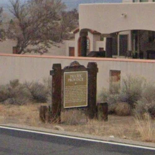 Tiguex Province marker in Rio Rancho, NM (Google Maps)