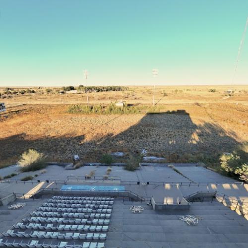 Abandoned Greyhound Stadium in Portales, NM (Google Maps)