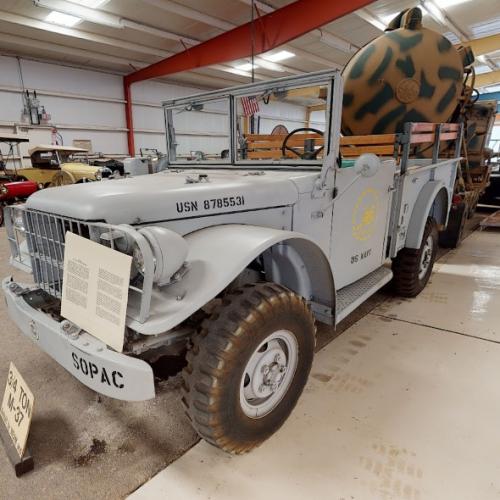 Dodge M37 in Santa Teresa, NM (Google Maps)