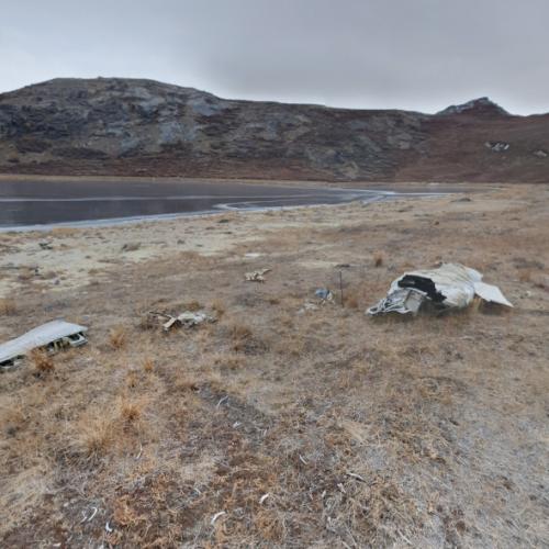 1968 Kangerlussuaq T-33A crash site in Kangerlussuaq, Greenland (Google ...