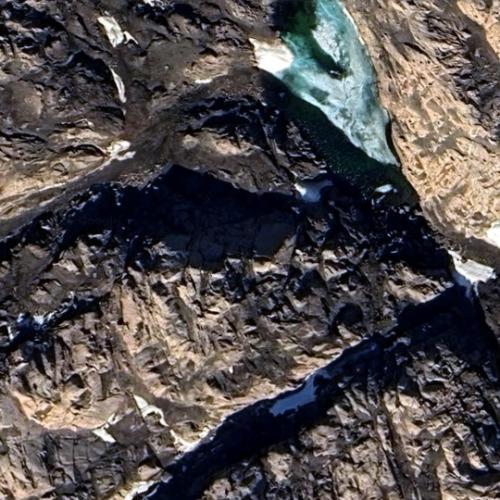 Stripøya in Daneborg, Greenland (Google Maps)