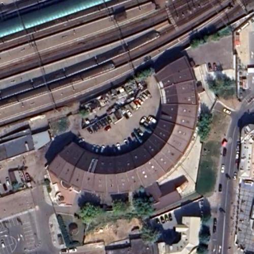 Former Roundhouse - Moscow Kazansky Railway Station in Moscow, Russian ...