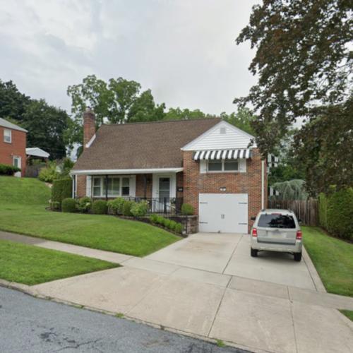 Home of actor William Sanderson in Harrisburg, PA (Google Maps)