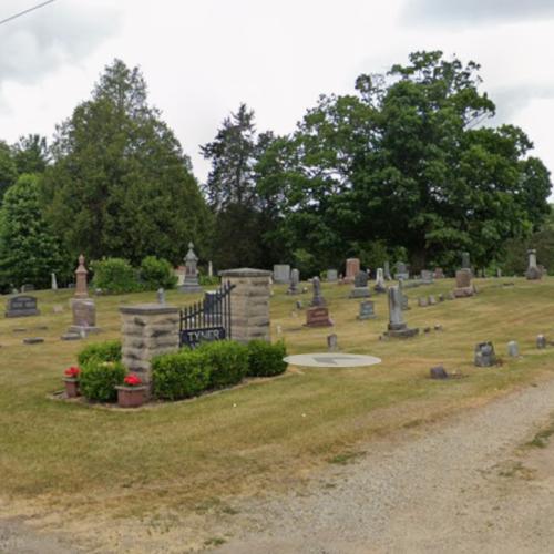 Tyner Cemetery in Tyner, IN (Google Maps)