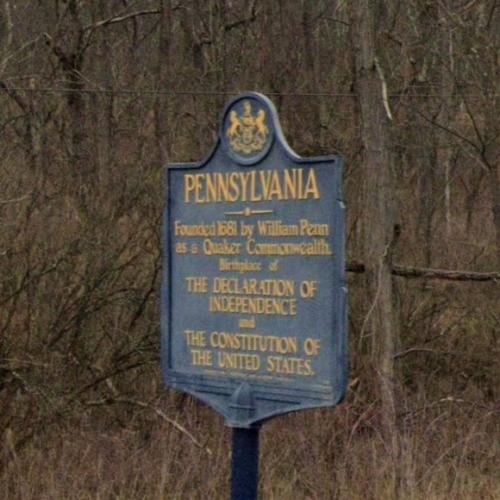 Pennsylvania marker in Hyndman, PA (Google Maps) (#2)