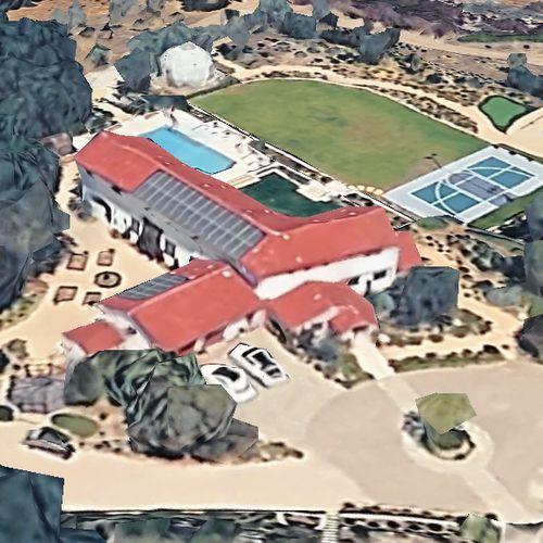 Justin Baldoni's House in Ojai, CA (Google Maps)