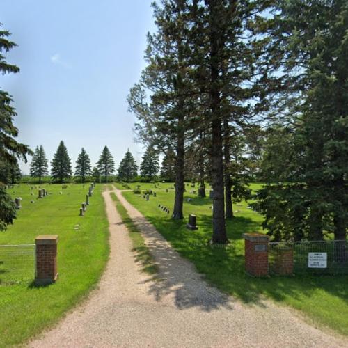 Oldham Lutheran Cemetery in Oldham, SD (Google Maps)