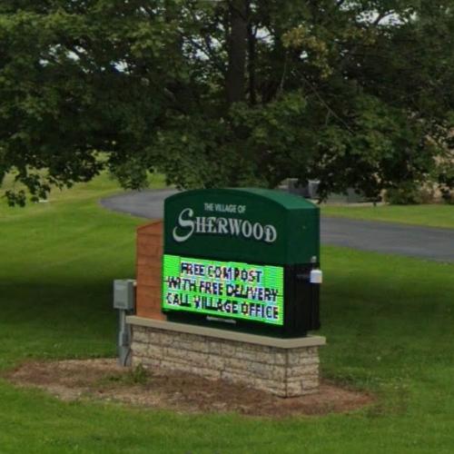 The village of Sherwood in Sherwood, WI (Google Maps)
