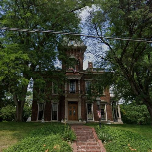 Judge Cyrus Ball House in Lafayette, IN - Virtual Globetrotting