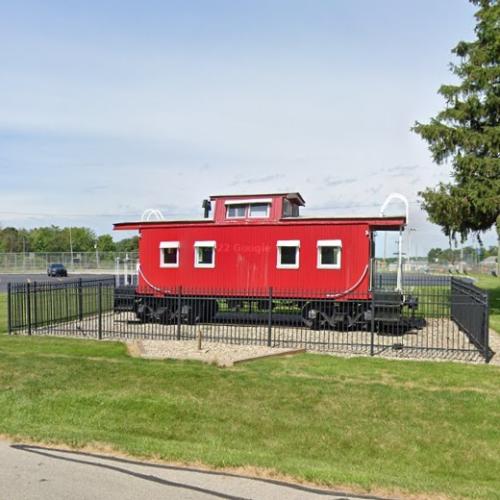 Garrett, Indiana caboose in Garrett, IN (Google Maps)