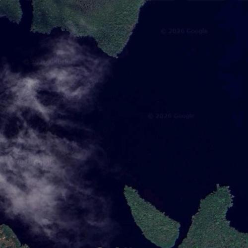 Straight Lagoon in Hattieville, Belize (Google Maps)
