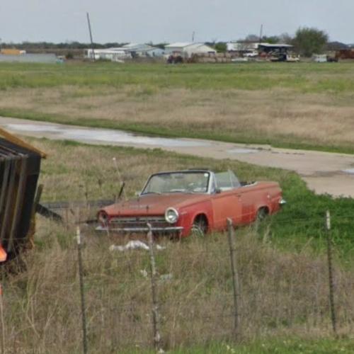 Dodge Dart Convertible in Briggs, TX (Google Maps)